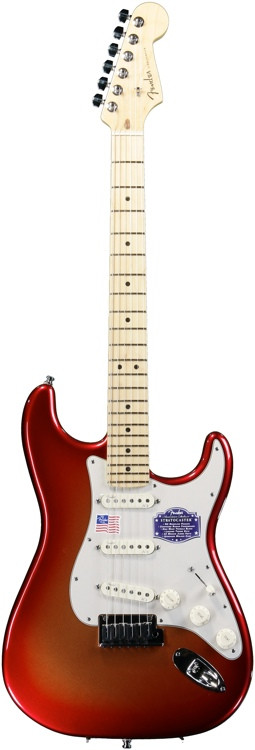 Fender American Deluxe Strat - Sunset Metallic | Sweetwater