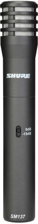 Shure SM137 Small-diaphragm Condenser Microphone Reviews | Sweetwater