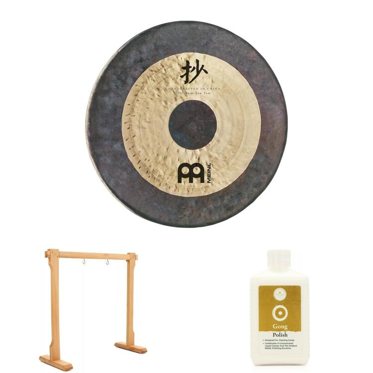 Meinl Sonic Energy CH-TT30 30-inch Chau Tam Tam Gong Wood Stand Bundle | Sweetwater
