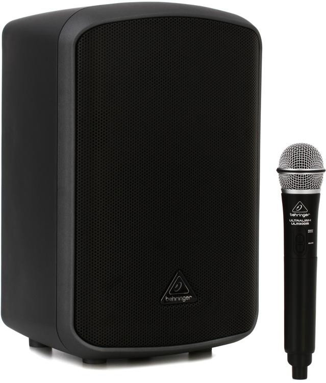 Behringer MPA200BT 200W Speaker with Handheld Wireless Microphone ...