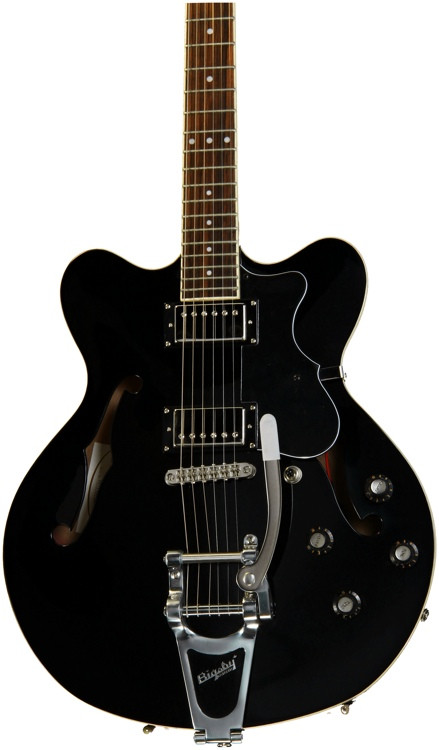 Hofner Contemporary Verythin Guitar Black | Sweetwater