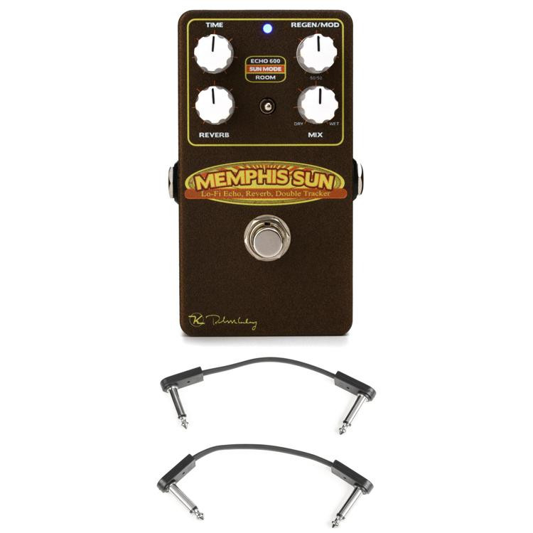Keeley Memphis Sun Lo-Fi Reverb, Echo, and Double Tracker Pedal with 3 ...