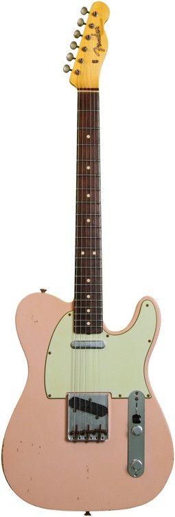 Fender Custom Shop 1963 Custom Relic Telecaster - Shell Pink | Sweetwater