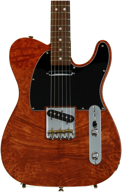 Fender Dealer Event Burl Redwood Telecaster - Amber | Sweetwater