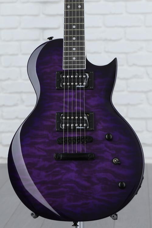 Jackson Monarkh SC JS22Q - Trans Purple Burst Reviews | Sweetwater