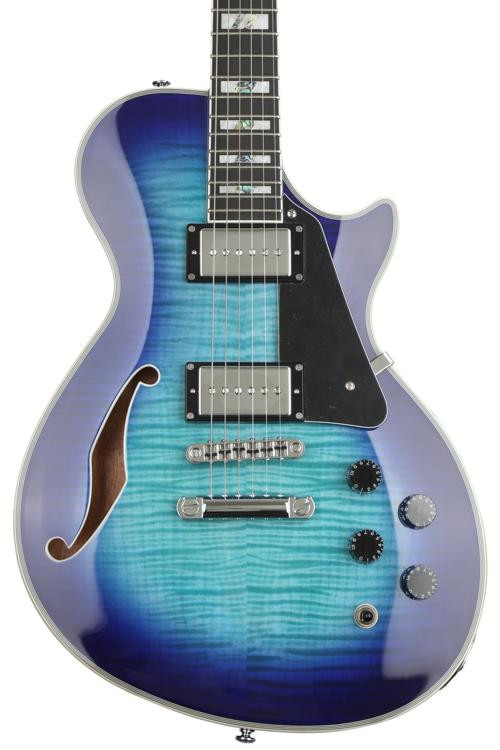 ESP LTD Xtone PS-1000 Semi-Hollow - Violet Shadow | Sweetwater