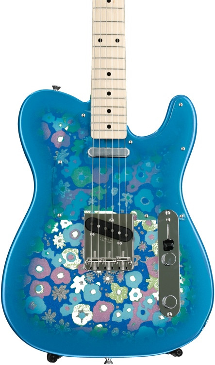 Fender Classic 69 Telecaster - Blue Flower with Maple Fingerboard ...