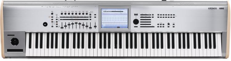 Korg Kronos 88-key Titanium Limited Edition Synthesizer Workstation ...