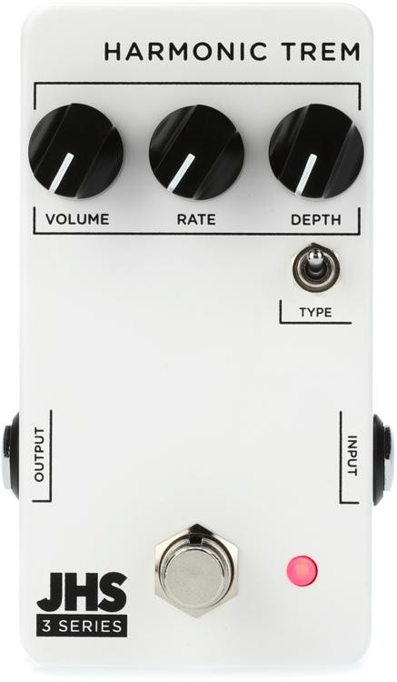 JHS 3 Series Harmonic Tremolo Pedal | Sweetwater