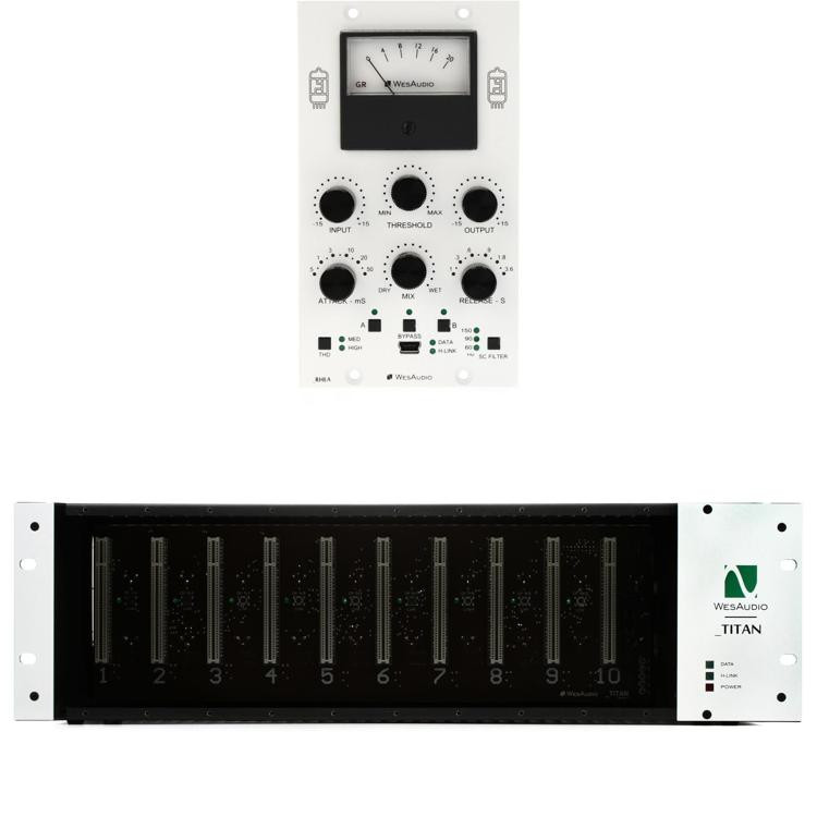 WesAudio RHEA NG500 500 Series Stereo Vari-Mu Tube Compressor and TITAN ...