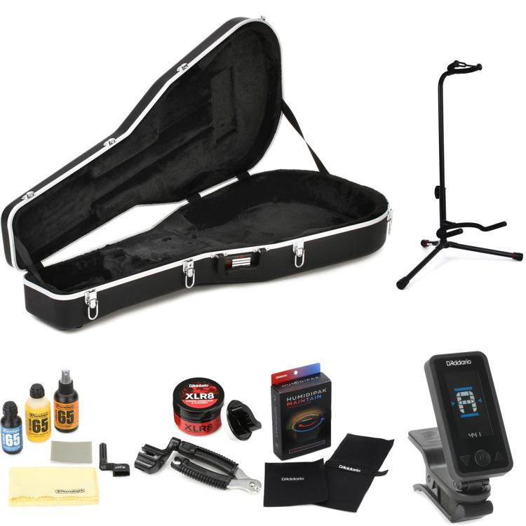 Gator Deluxe ABS Molded Case Essential Care Bundle - Acoustic ...