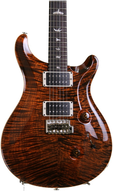 PRS Custom 24 Figured 10-Top - Orange Tiger | Sweetwater