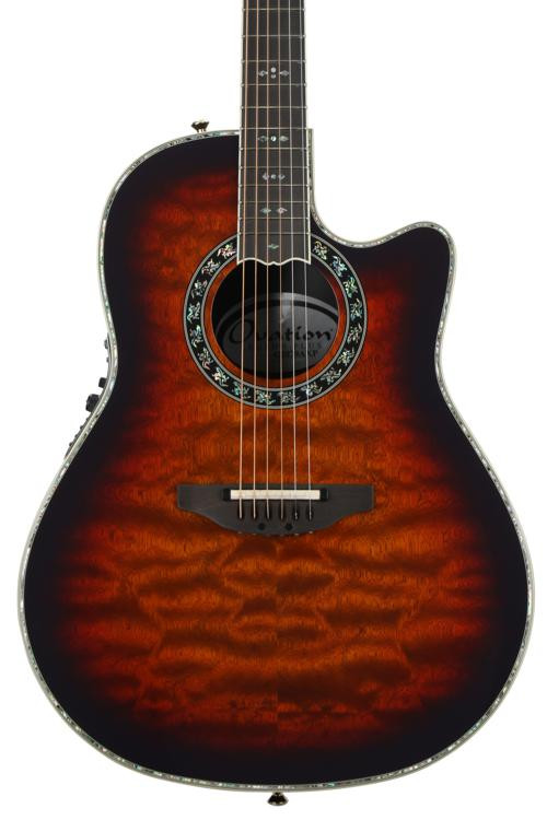 Ovation ExoticWoods Legend Plus - Sapele Purple Burst | Sweetwater