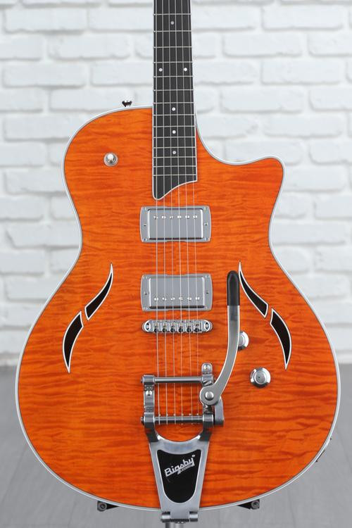 Taylor T3/B Semi-hollowbody Electric Guitar with Bigsby - Orange ...