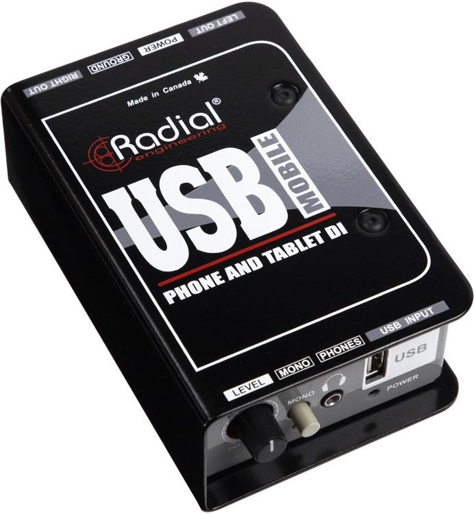 Radial USB-Mobile Tablet and Smartphone DI | Sweetwater