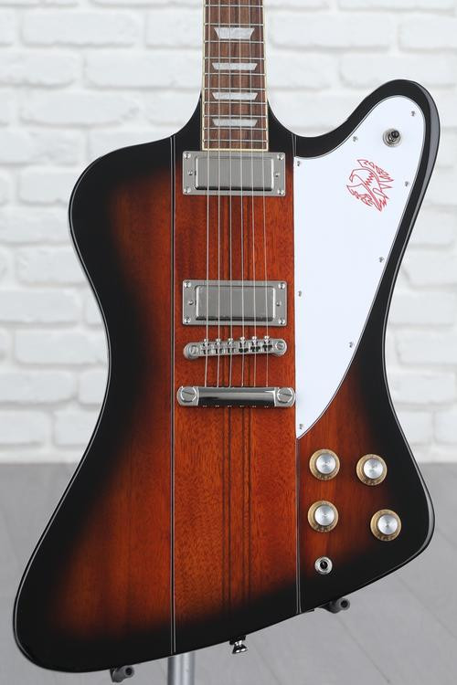 Epiphone Firebird Electric Guitar - Vintage Sunburst Reviews | Sweetwater