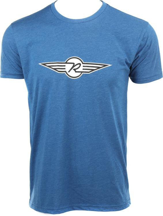 Reverend Classic Logo T-shirt - X-Large, Heather Lake Blue | Sweetwater