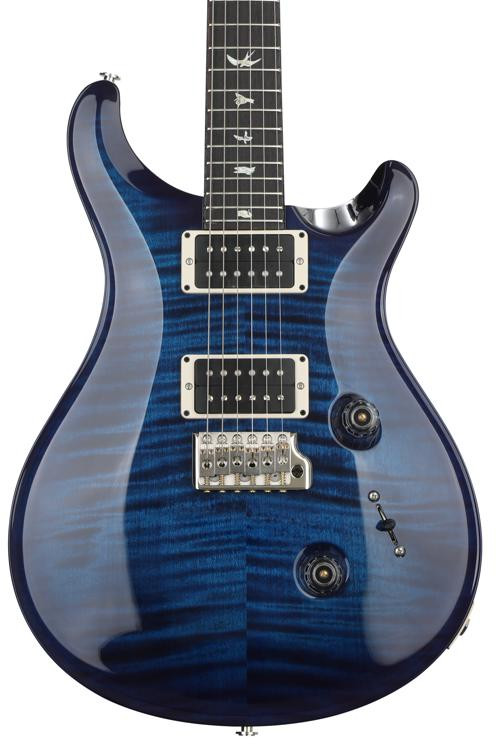 PRS Custom 24 - Royal Blue w/ Pattern Regular Neck | Sweetwater