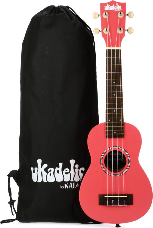 Kala Ukadelic Soprano Ukulele - Razzle Dazzle | Sweetwater