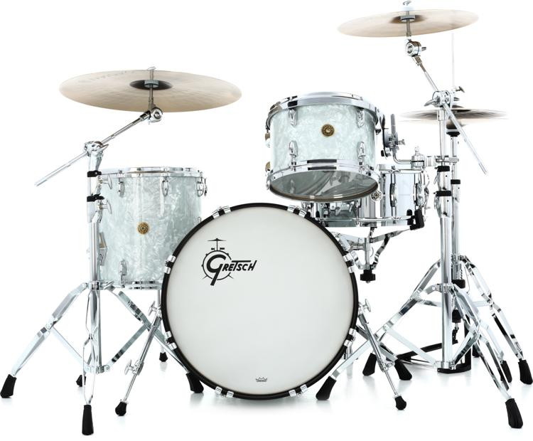 Gretsch Drums USA Custom GRKT-E403 3-piece Shell Pack - '60s White ...