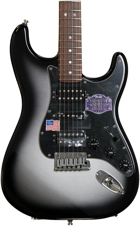 Fender American Deluxe Stratocaster HSH - Silverburst | Sweetwater