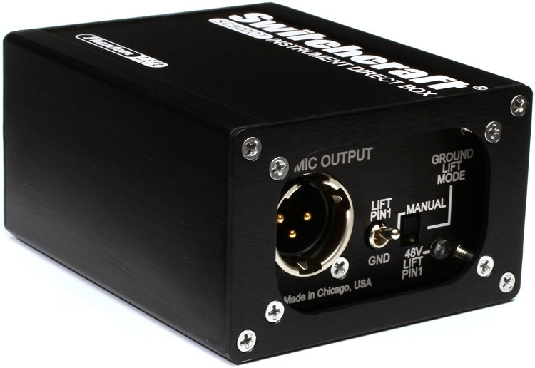 Switchcraft SC900CT 1-channel Passive Instrument Direct Box | Sweetwater