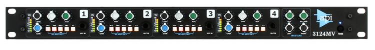 API 3124MV 4-channel Microphone Preamp | Sweetwater