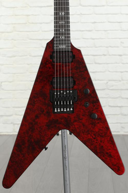 Schecter V-1 FR Apocalypse - Red Reign | Sweetwater
