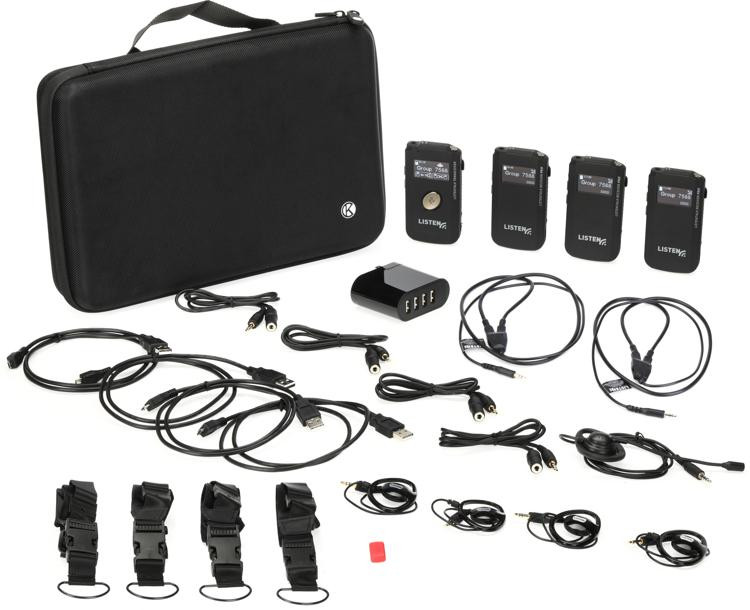Listen Technologies LKS-8 ListenTALK Portable ADA Kit 2 | Sweetwater