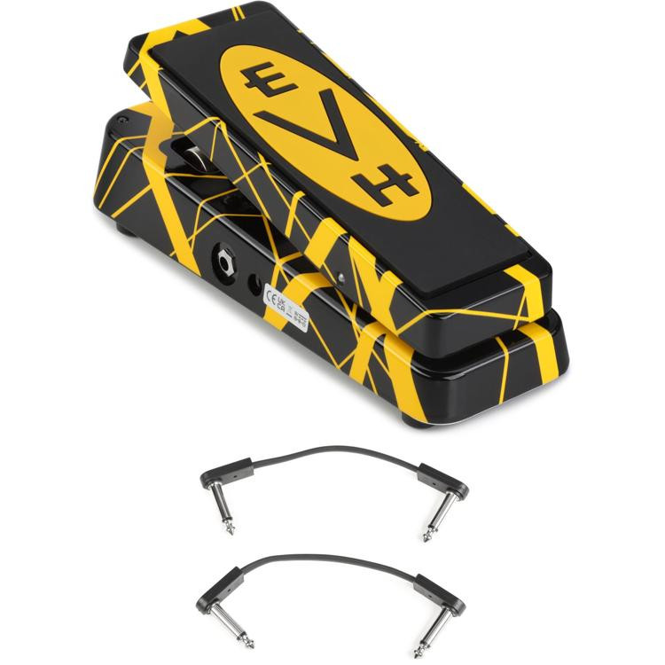 Dunlop EVH95 Eddie Van Halen Signature EVH Cry Baby Wah Pedal with 3 ...