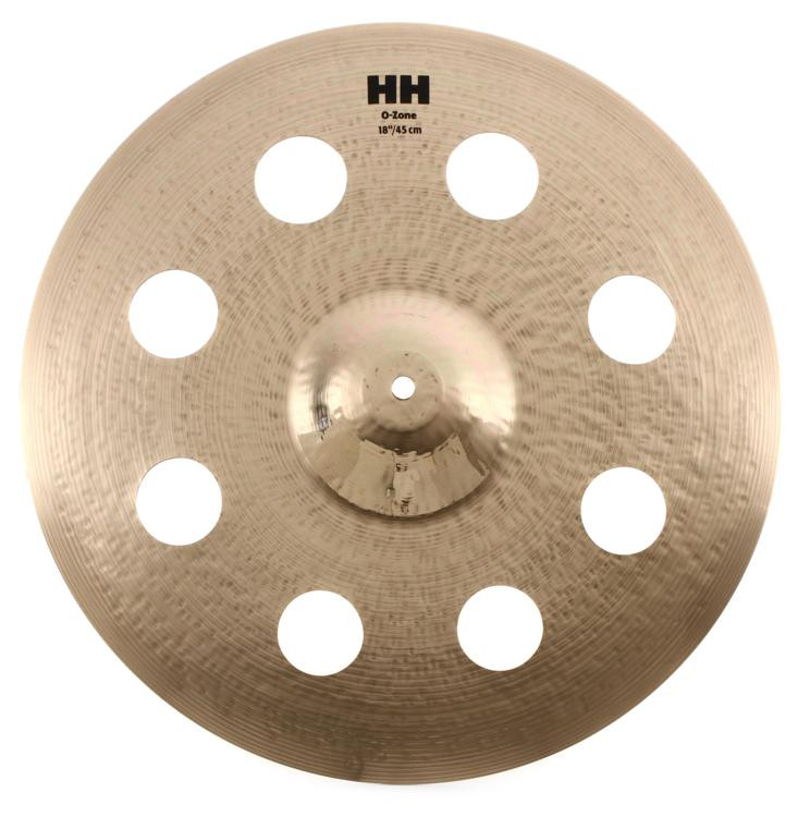 Sabian 18 inch HH O-Zone Crash Cymbal - Brilliant Finish | Sweetwater
