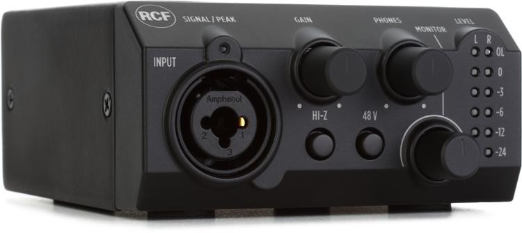 RCF TRK PRO1 USB Audio Interface | Sweetwater