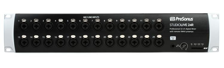 PreSonus StudioLive 24R 24 Channel Rackmount Digital Mixer Reviews ...