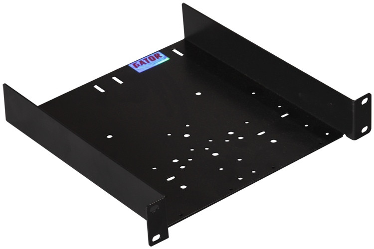 Gator GRW-HALFRKSHLF1UNI - Half Rack Standard Width 1U universal Shelf ...