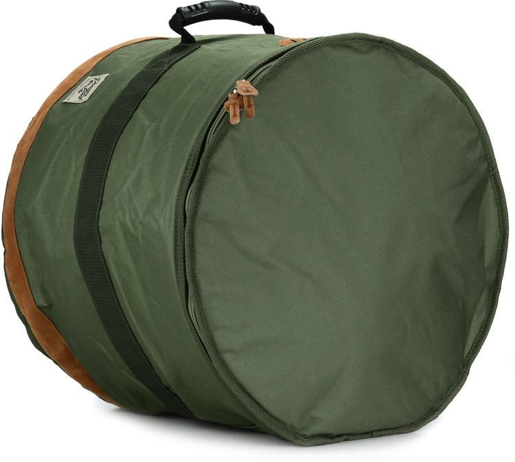 Tama Powerpad Designer Floor Tom Bag - 14-inch x 14-inch - Moss Green ...