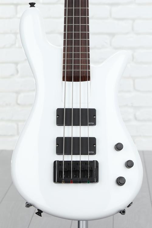 Spector Bantam 4 Bass Guitar - Solid White | Sweetwater