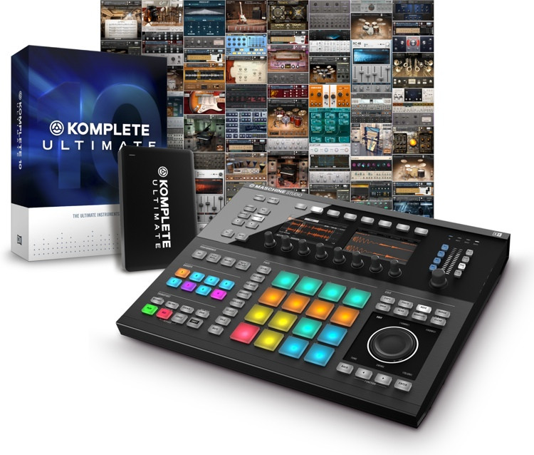 Native Instruments Maschine Studio with Komplete 10 Ultimate - Black ...
