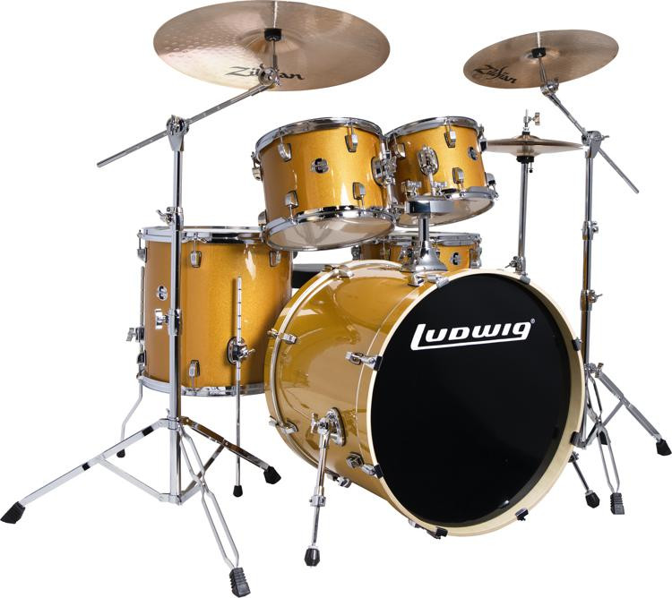 Ludwig Element Evolution LCEE220 5-piece Shell Pack with Hardware ...