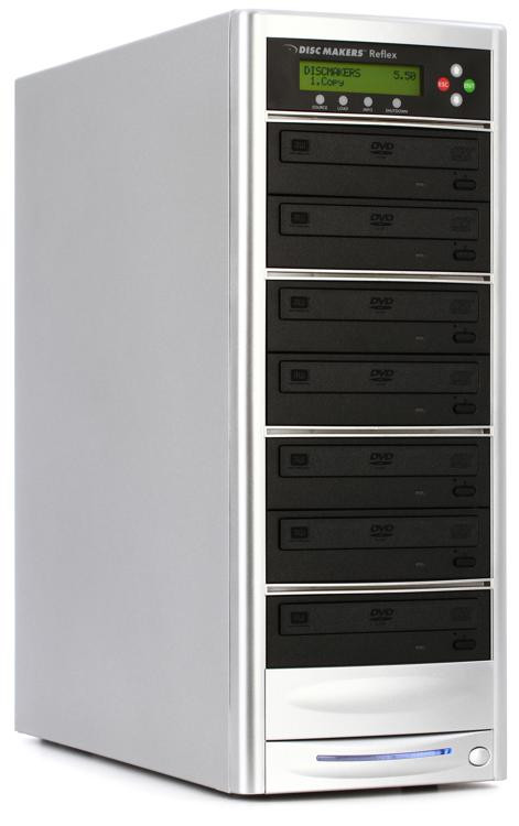 Disc Makers Reflex 7 - 1x7 CD/DVD Duplicator | Sweetwater