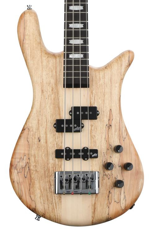 Spector Euro 4 LX Limited Edition Bass Guitar - Spalted Maple Natural ...