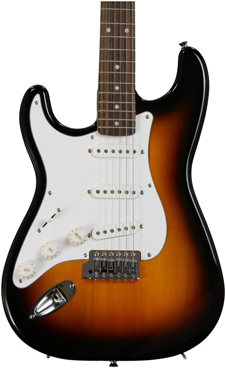 Squier Affinity Stratocaster Left-handed - Brown Sunburst with Rosewood ...