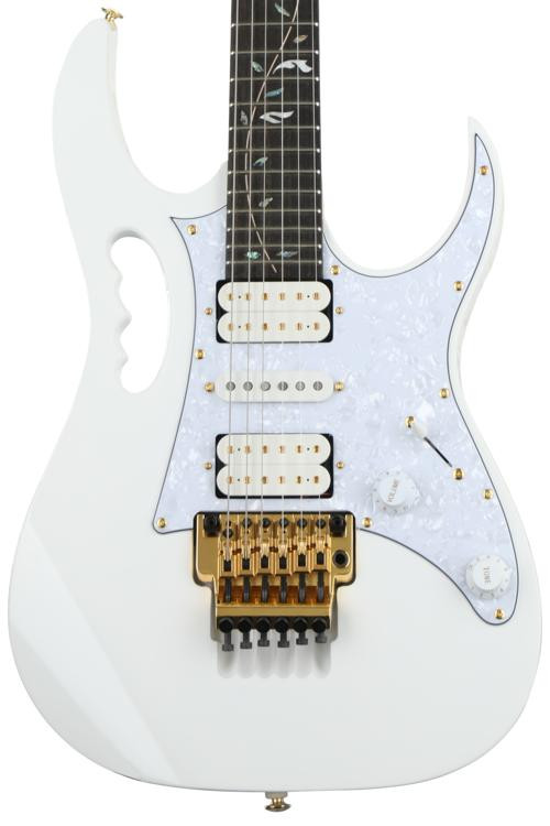 Ibanez Steve Vai Signature Premium JEM7VP - White | Sweetwater