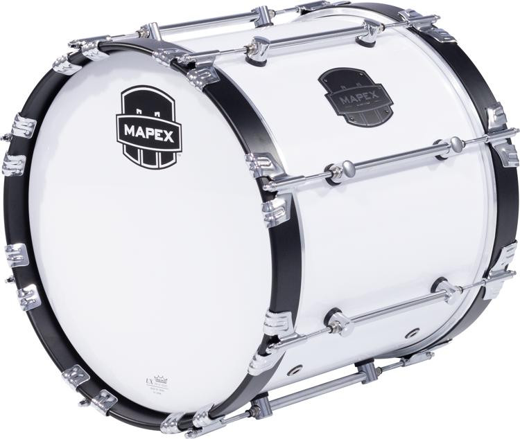 Mapex Quantum Mark II Marching Bass Drum - 14 inches x 16 inches, Gloss ...