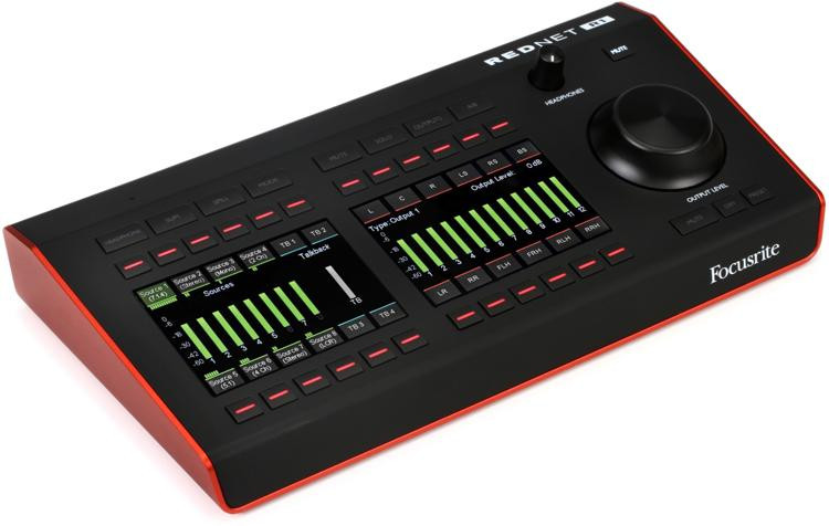 Focusrite RedNet R1 Desktop Remote Controller for Red Interfaces ...