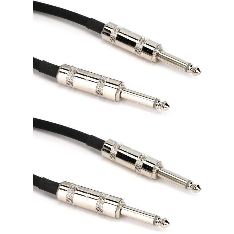 Pro Co EG-1 Excellines Straight to Straight Patch Cable (2-Pack) - 1 ...