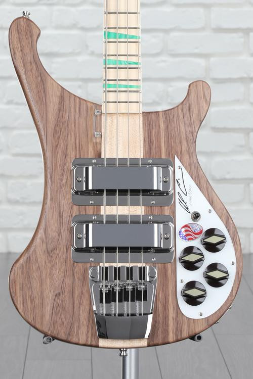 Rickenbacker Al Cisneros Signature 4003 Bass Guitar - Natural | Sweetwater