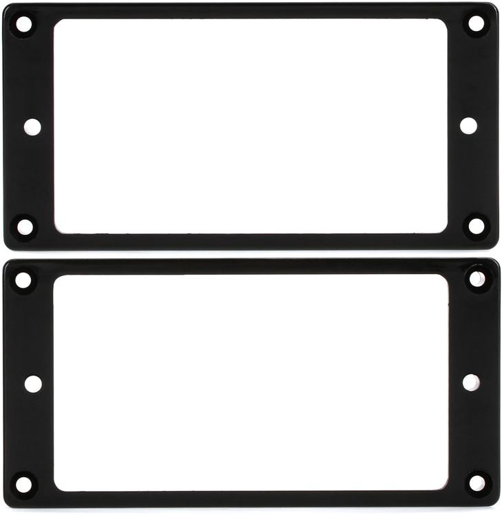 PRS SE Humbucker Pickup Rings - Black - Stoptail | Sweetwater