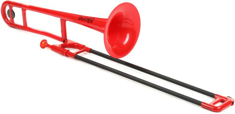 pInstruments pBone Trombone - Red | Sweetwater