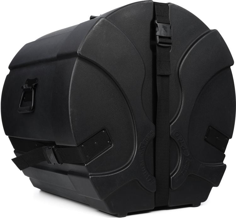 Humes & Berg Enduro Pro Foam-lined Bass Drum Case - 16" x 20" - Black ...