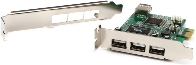 Startech PEXUSB4DP 4-port PCIe USB 2.0 Host Card | Sweetwater